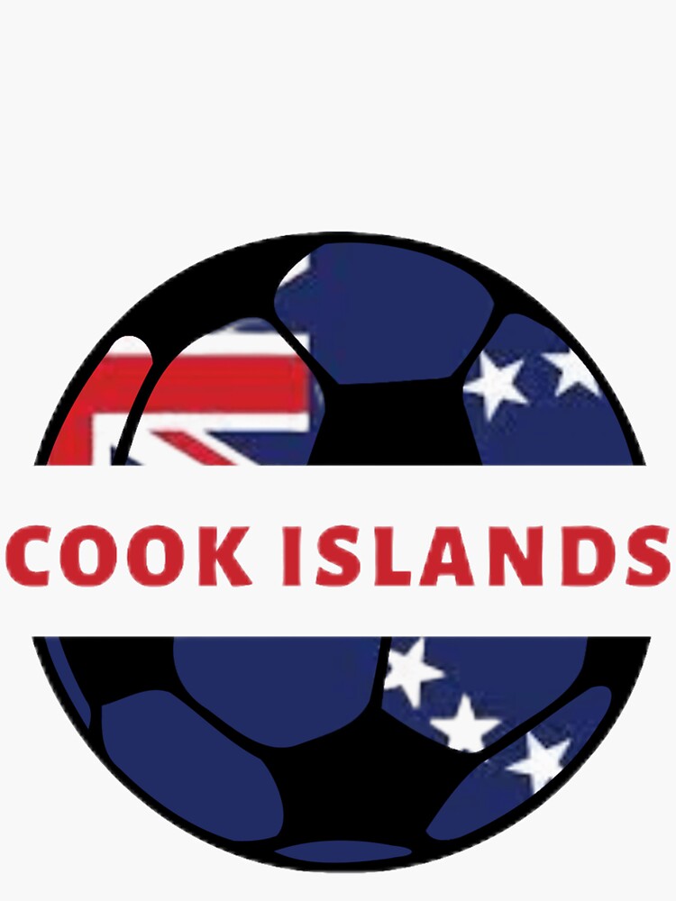"Cook Islands Football " Sticker for Sale by Footballunite | Redbubble
