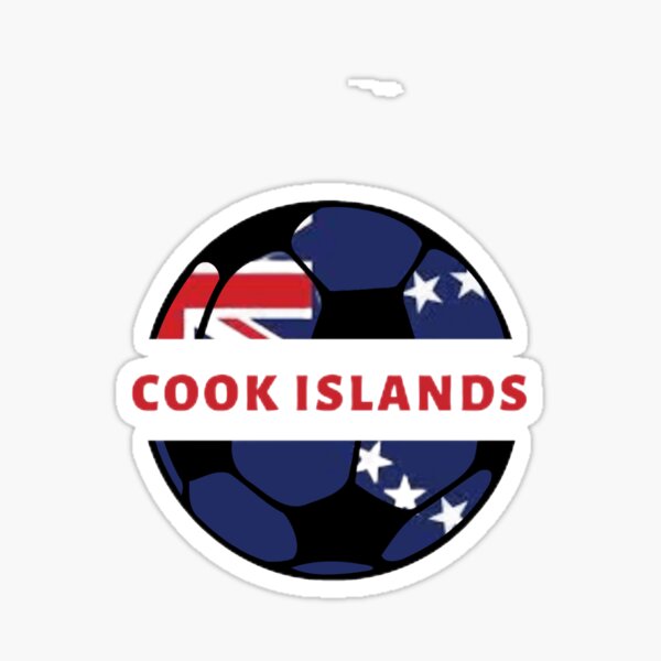 "Cook Islands Football " Sticker for Sale by Footballunite | Redbubble