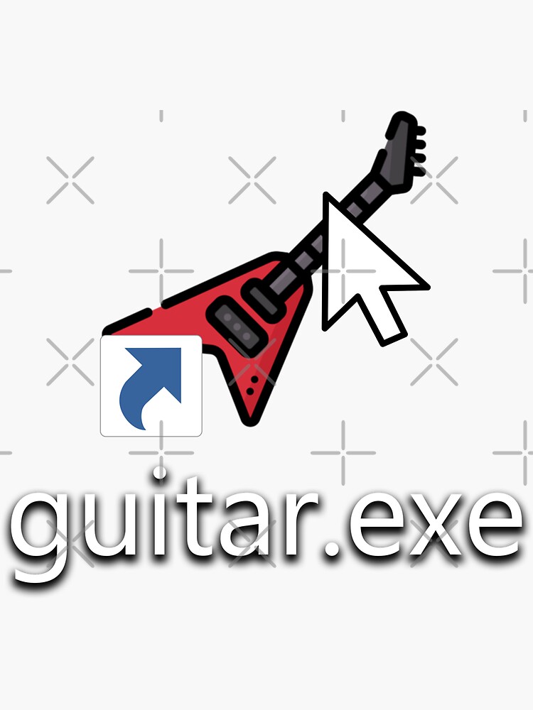"guitar.exe desktop shortcut pointer | for electric guitar players ...