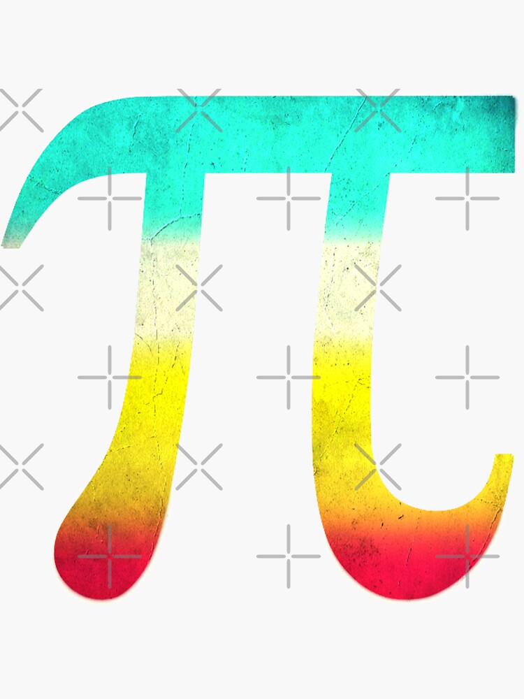 "Pi" Sticker for Sale by AintJames | Redbubble