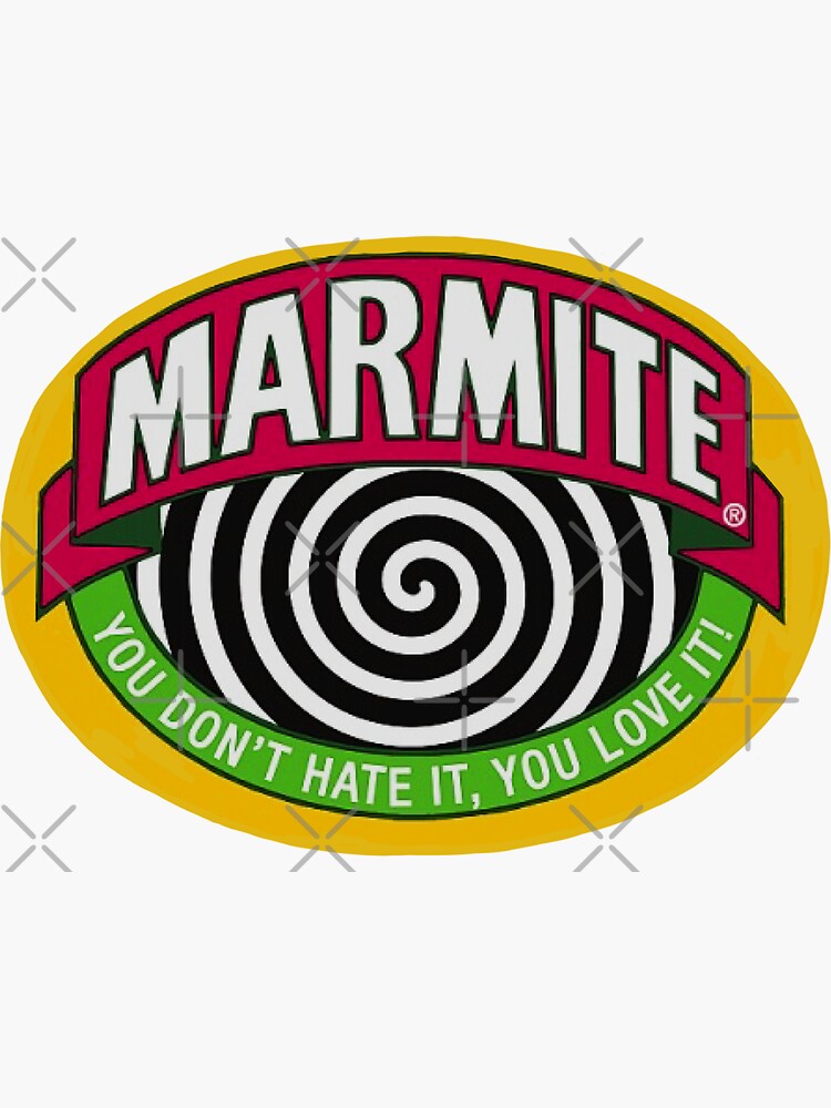 "Vintage Hipnosis Marmite my mate " Sticker for Sale by Kludoman ...