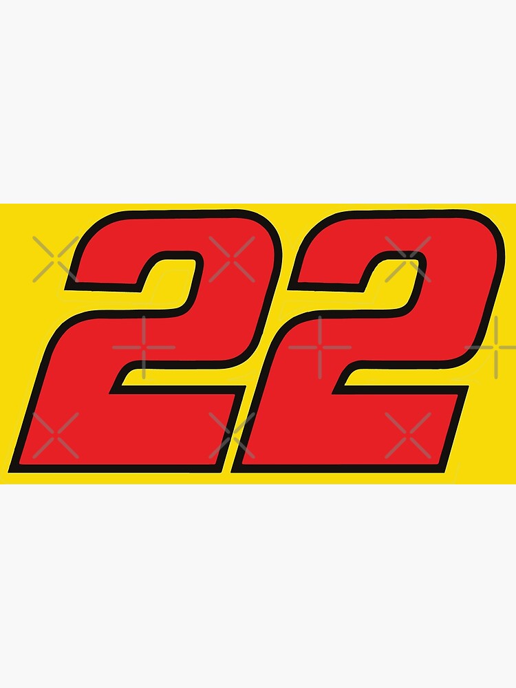 "#22 Joey Logano 2022 Champion" Poster for Sale by Jayiscool71 | Redbubble