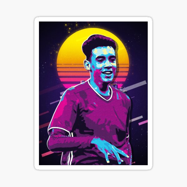 "musiala jamal " Sticker for Sale by Zwiwi | Redbubble