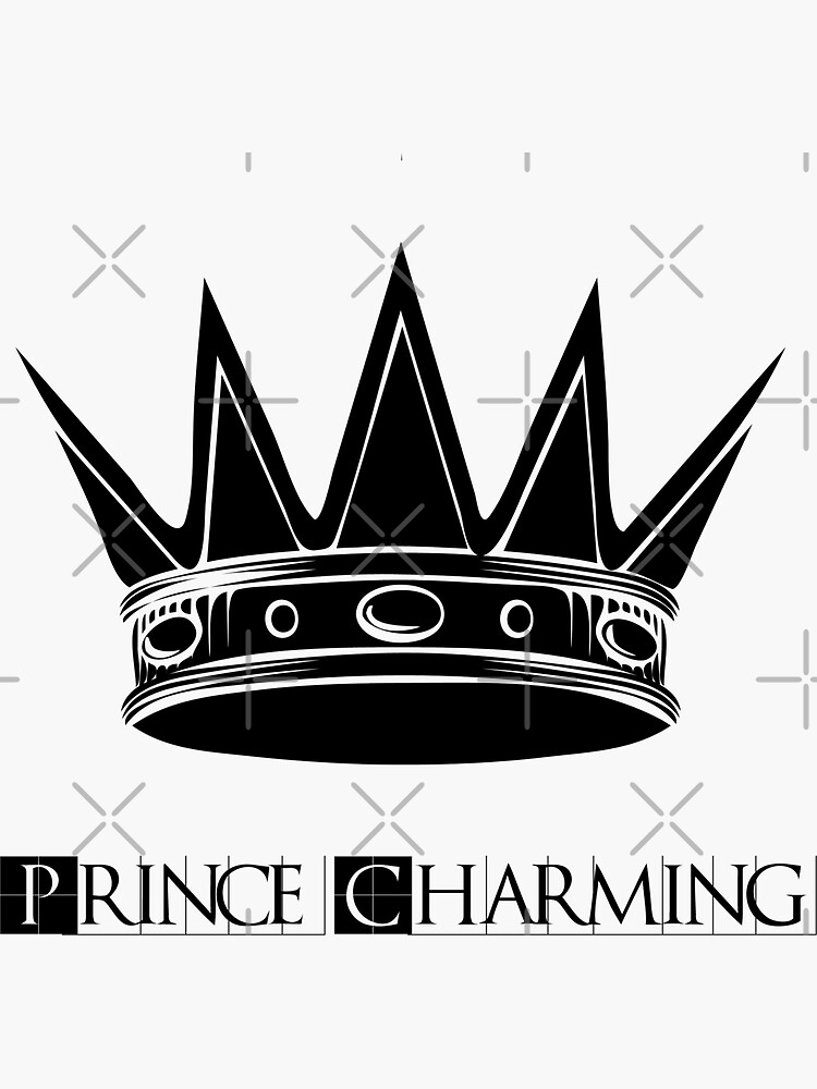 "Prince Charming" Sticker for Sale by justtees | Redbubble
