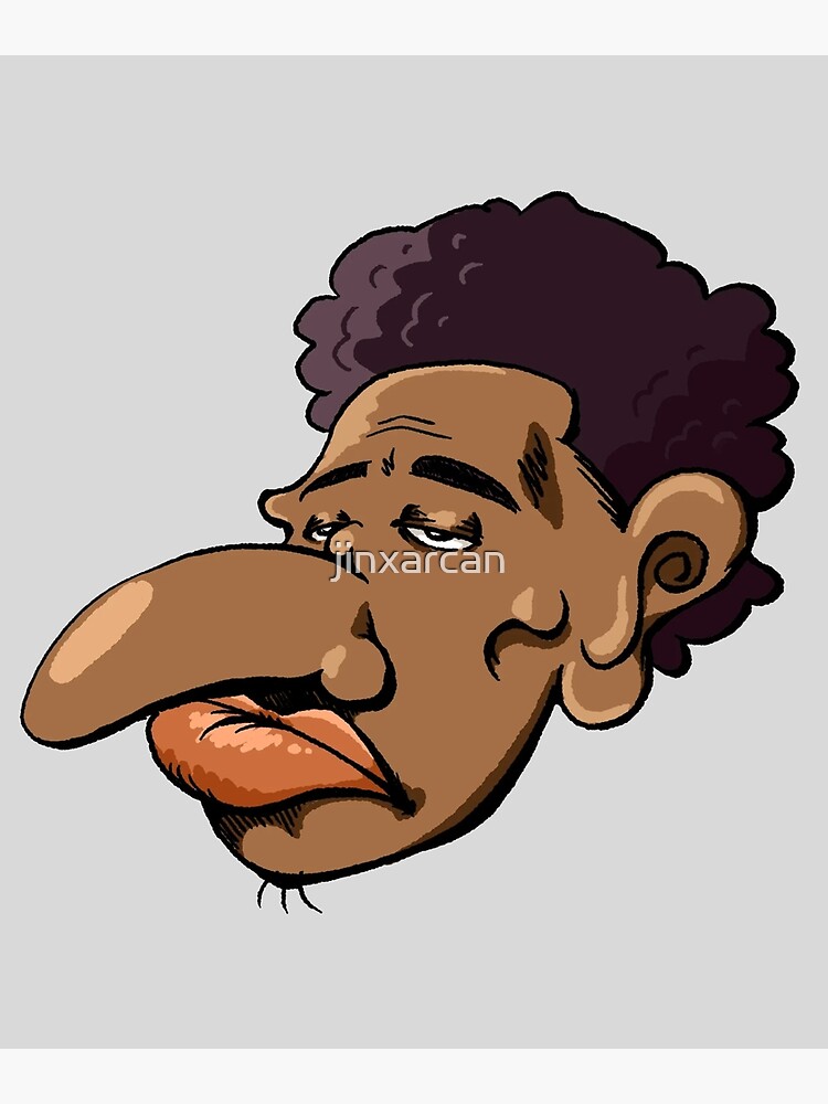 "quandale dingle carton meme" Art Print for Sale by jinxarcan | Redbubble