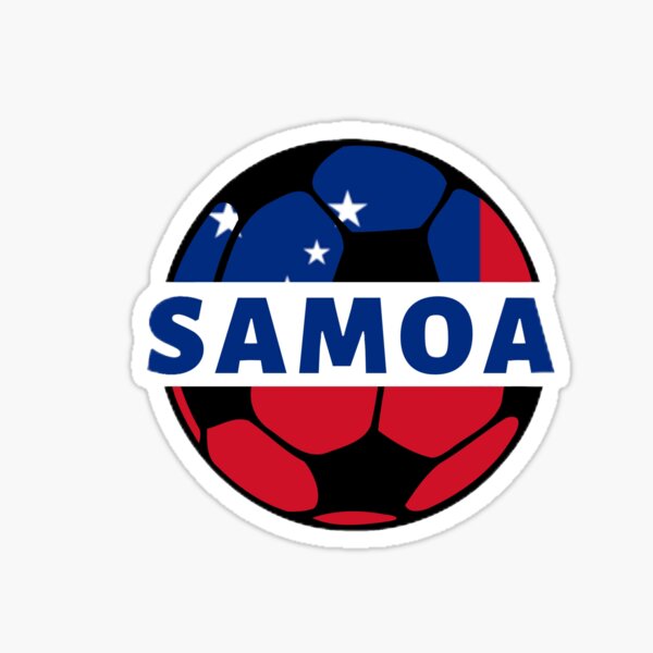 "Samoa Football " Sticker for Sale by Footballunite | Redbubble
