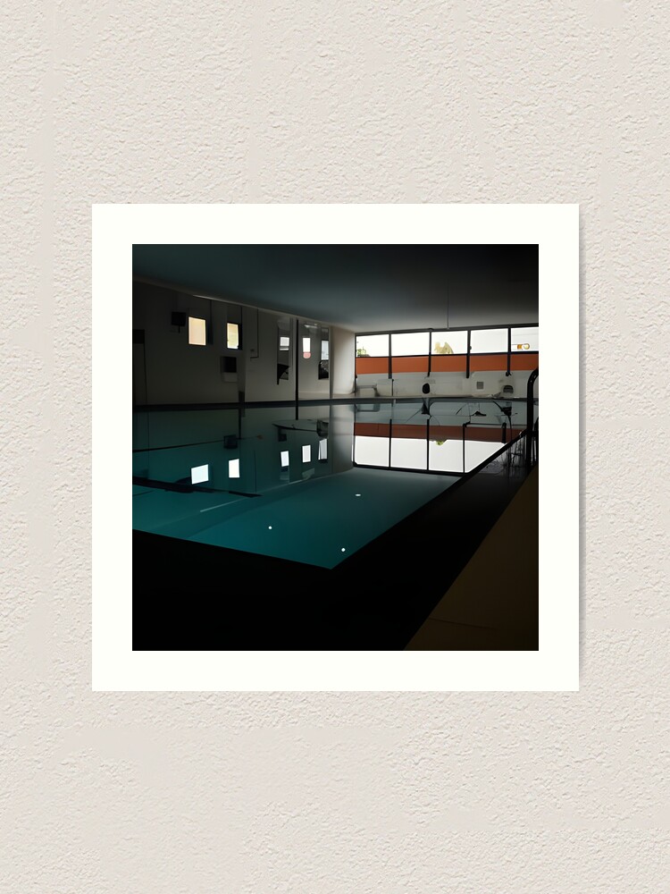 "The Pool Rooms - Liminal Space - Horror Creepy" Art Print for Sale by ...