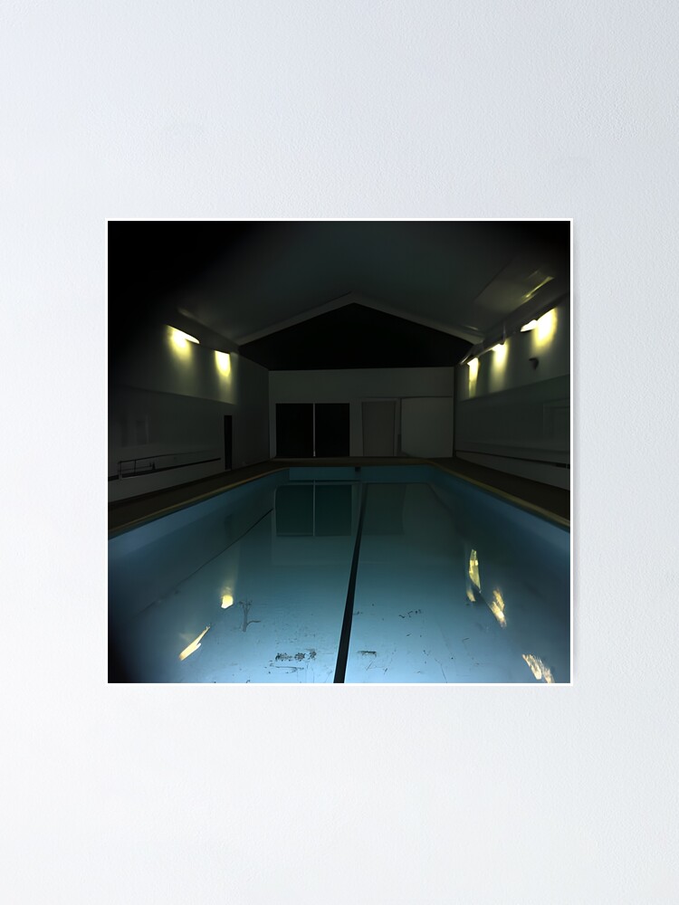 "The Pool Rooms - Liminal Space - Horror Creepy" Poster for Sale by ...