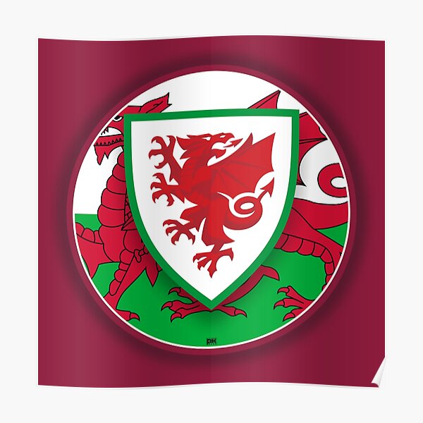 "QATAR 2022 | Wales Soccer Team | WELSH" Poster for Sale by ...