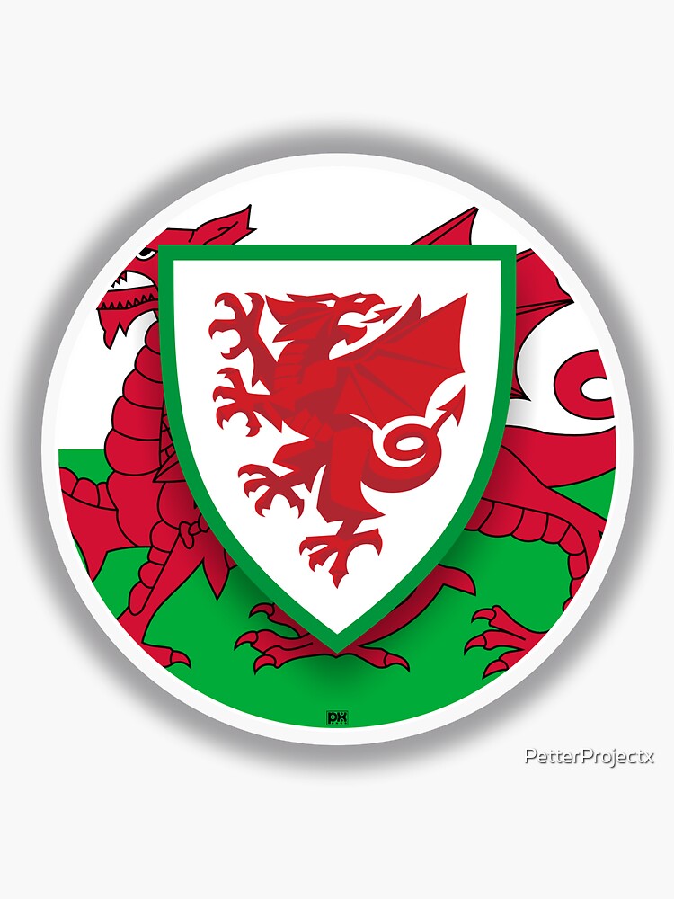 "QATAR 2022 | Wales Soccer Team | #WELSH" Sticker for Sale by ...