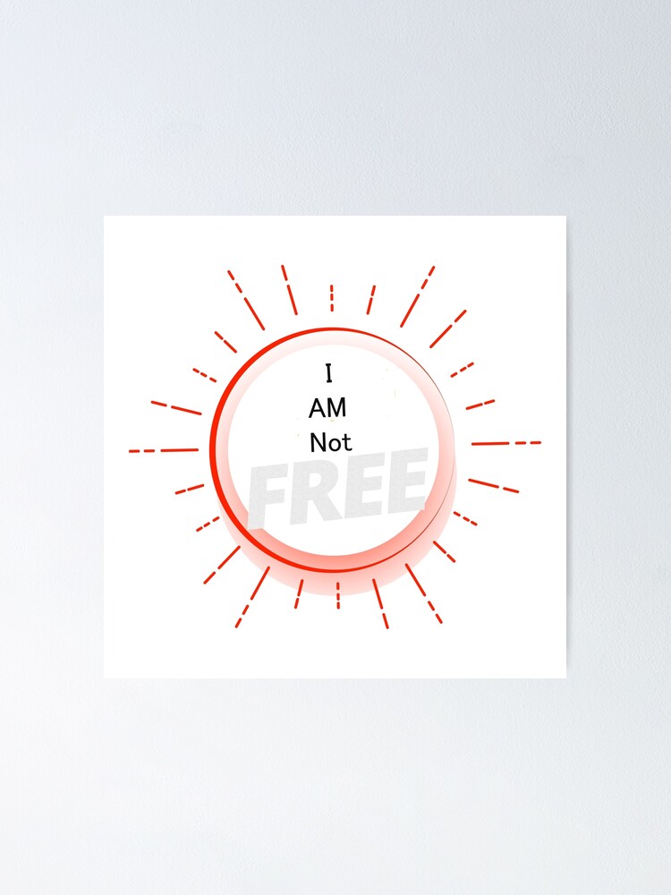 "Are you free or not " Poster for Sale by Abosofyan | Redbubble