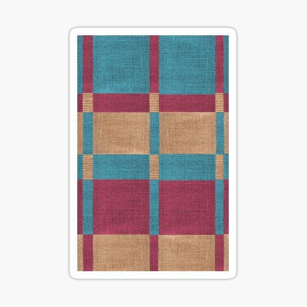 "Cute Fabric Texture" Sticker for Sale by Aleksander37 | Redbubble