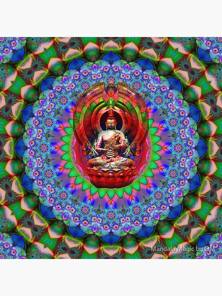 "Daily Focus Mandala 10-30-2022-Buddha" Poster for Sale by ...