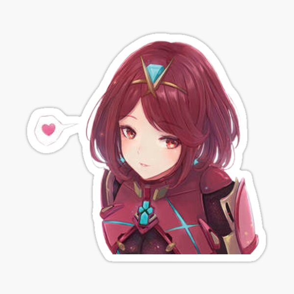 "Xenoblade Chronicles homura" Sticker for Sale by cireabrad | Redbubble