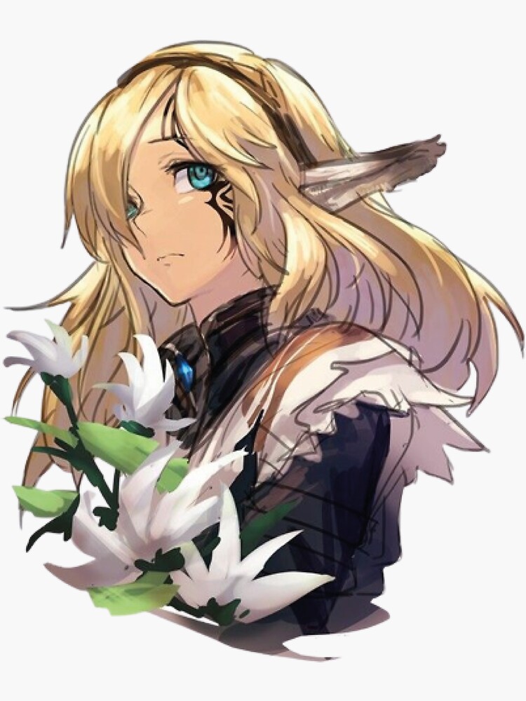 "Xenoblade Chronicles Mythra" Sticker for Sale by cireabrad | Redbubble