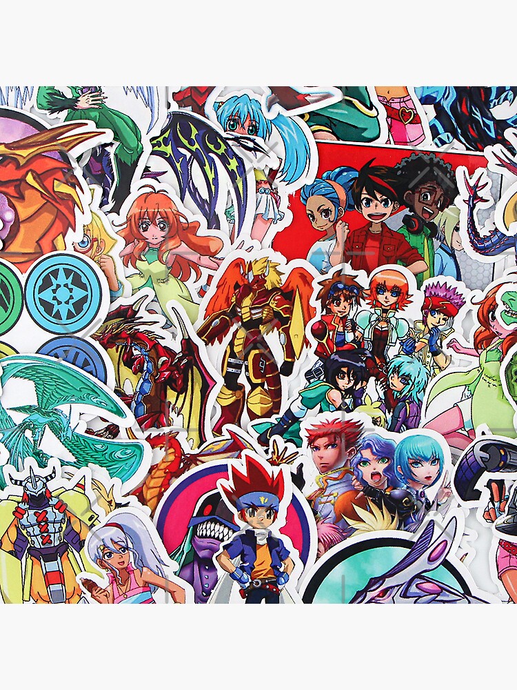 "Bakugan card" Sticker for Sale by Stalik13 | Redbubble