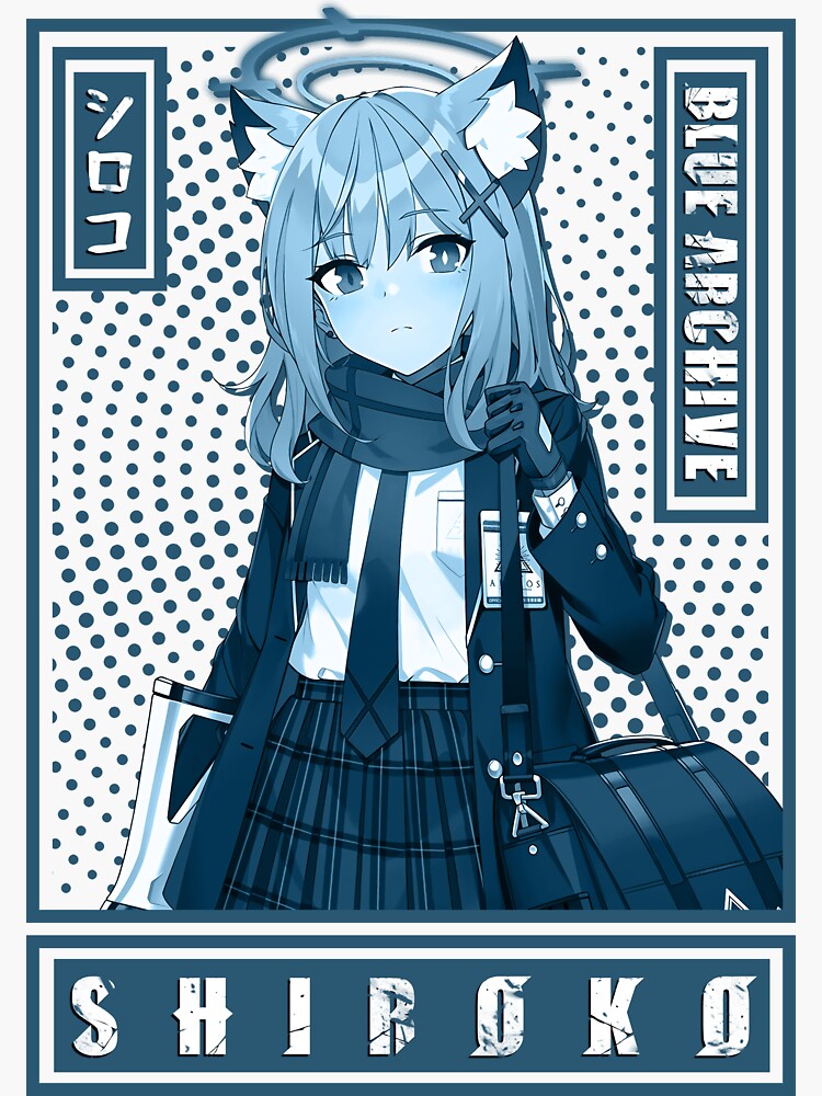 "Tiwas Shiroko" Sticker for Sale by rahmadimadiaja | Redbubble