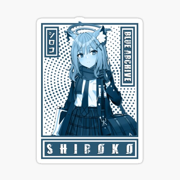"Tiwas Shiroko" Sticker for Sale by rahmadimadiaja | Redbubble