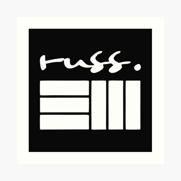 "Russ Logo" Art Print for Sale by jakepecor | Redbubble