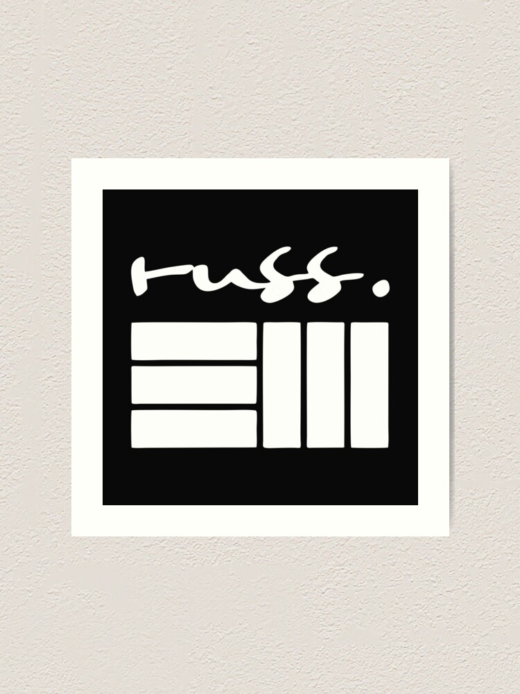 "Russ Logo" Art Print for Sale by jakepecor | Redbubble