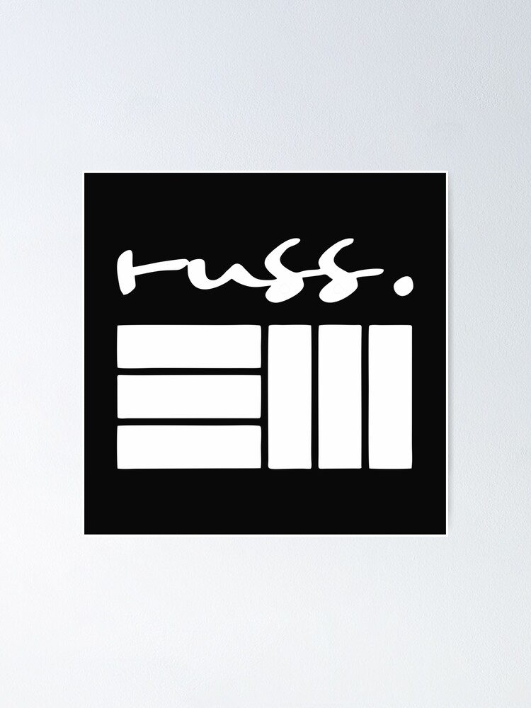 "Russ Logo" Poster for Sale by jakepecor | Redbubble