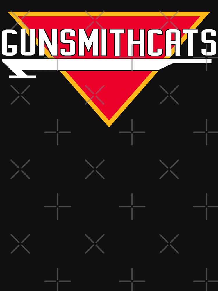 "Gunsmith Cats " T-shirt for Sale by misterspotswood | Redbubble | guns ...