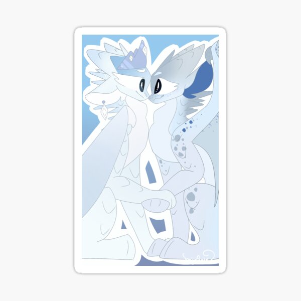 "Snowfall x Lynx" Sticker for Sale by SpringP0ol | Redbubble