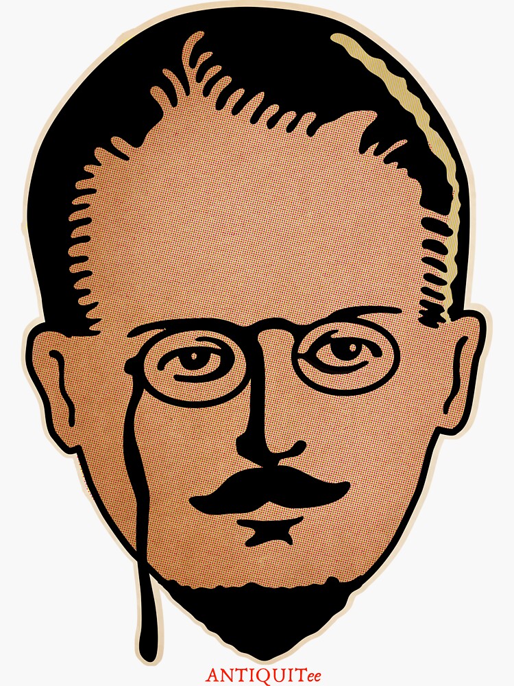 "PROFESSOR EGGHEAD" Sticker for Sale by ANTIQUITees | Redbubble