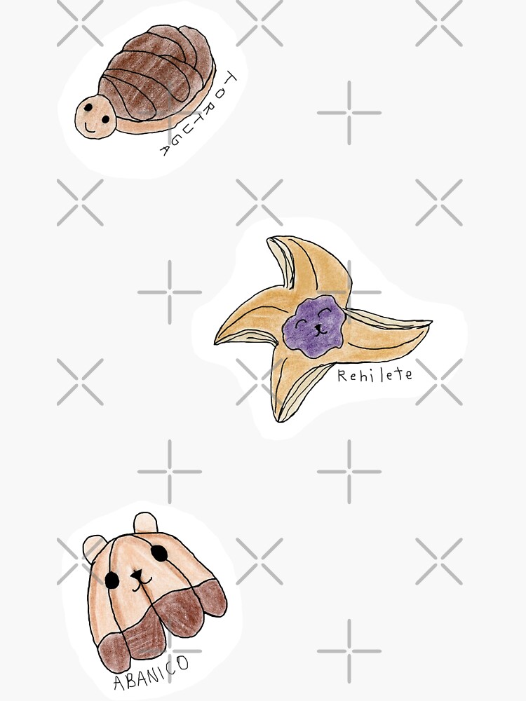 "Pan Dulce Pals 3.2" Sticker for Sale by Ursavilla | Redbubble