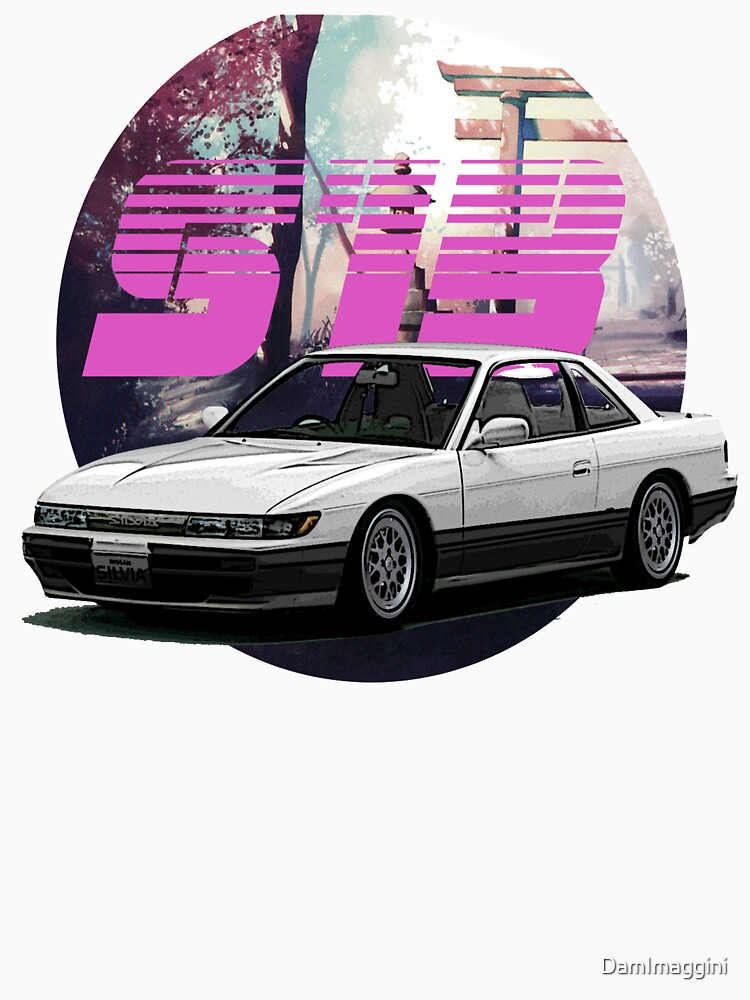 "Silvia S13" T-shirt for Sale by DamImaggini | Redbubble | nissan t ...