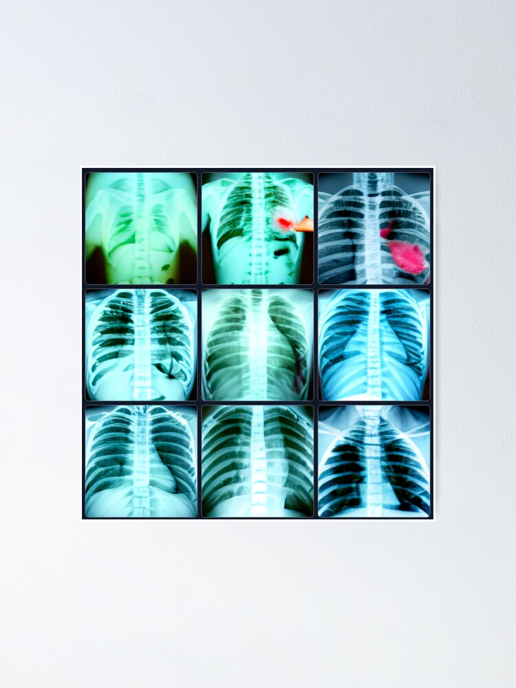 "Radiology / Radiography art" Poster for Sale by CinderPress | Redbubble