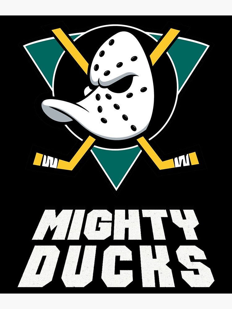 "Mighty Ducks Team Sport Logo" Poster for Sale by beatricesteq17 ...