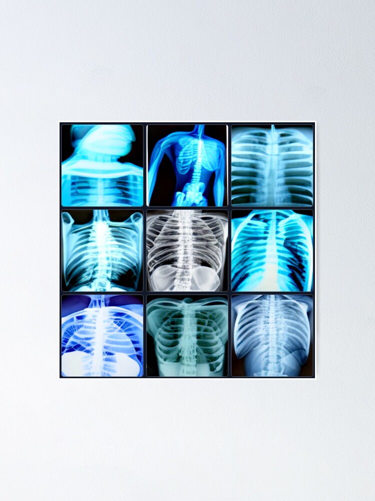 "Radiology / Radiography // X-ray art" Poster for Sale by CinderPress ...