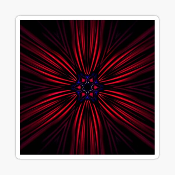 "Dark fire explosion " Sticker for Sale by Mitrodoros | Redbubble
