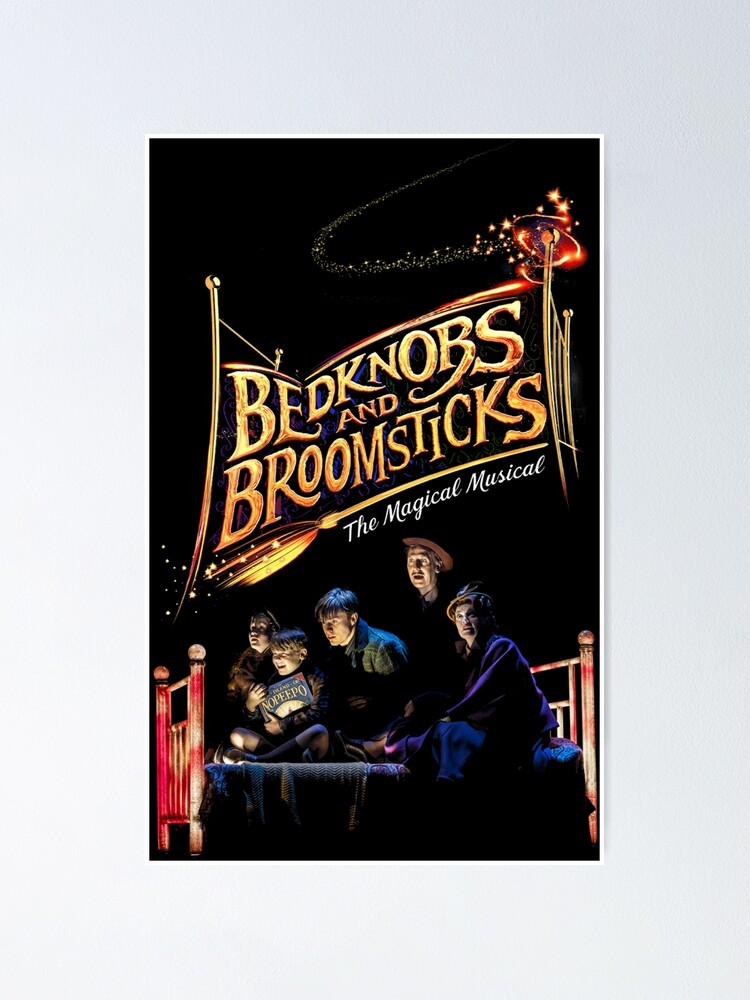 "BEDKNOBS AND BROOMSTICKS" Poster for Sale by salenaur | Redbubble