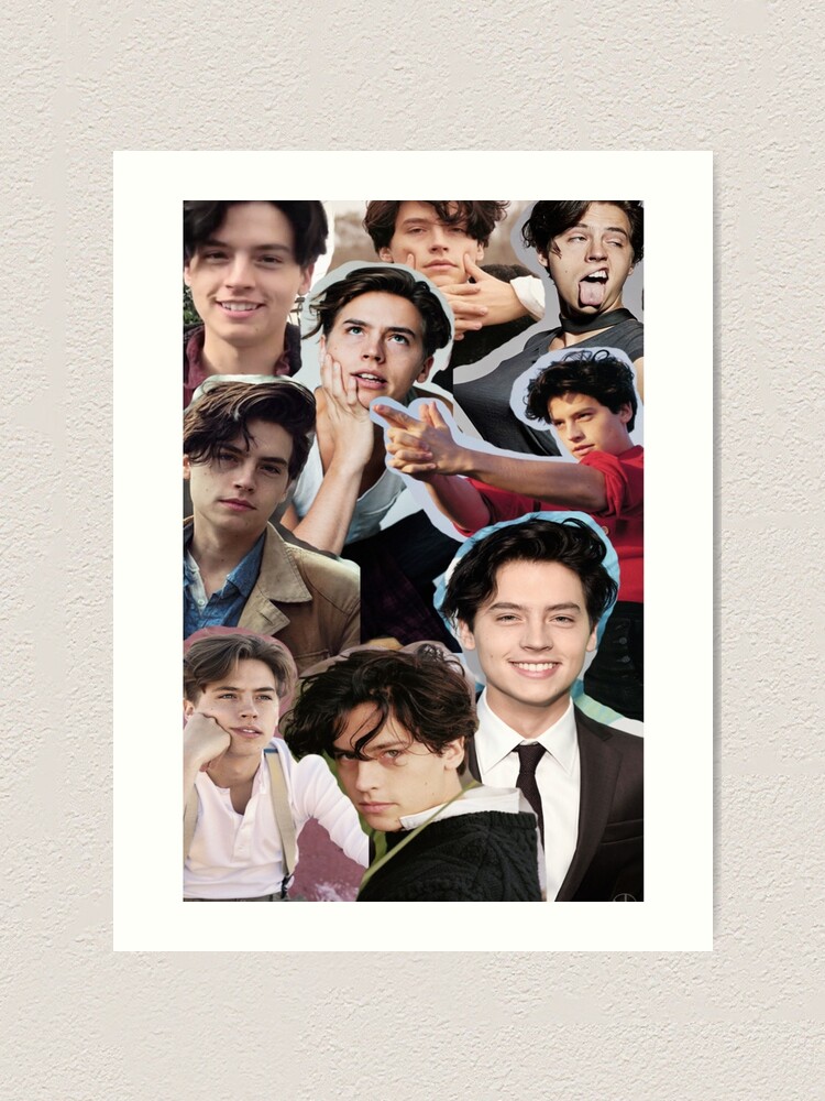 "Cole Sprouse collage " Art Print by EV1992 | Redbubble