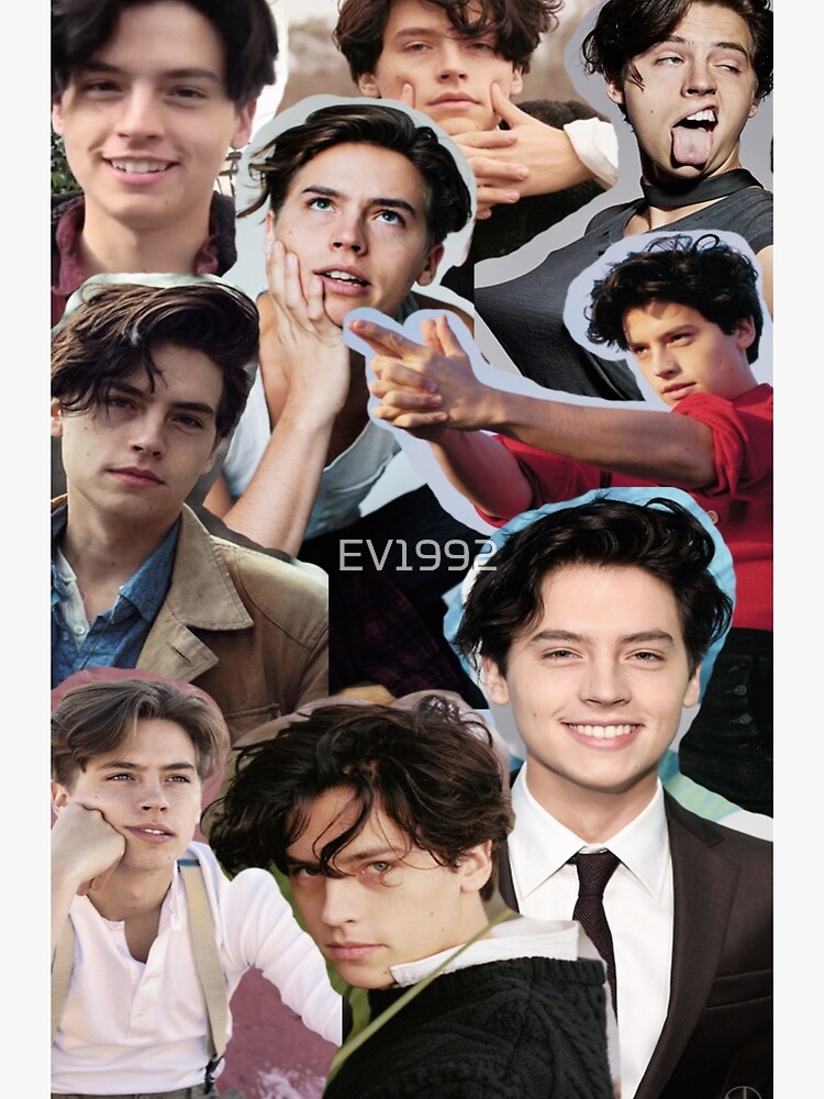 "Cole Sprouse collage " Art Print by EV1992 | Redbubble