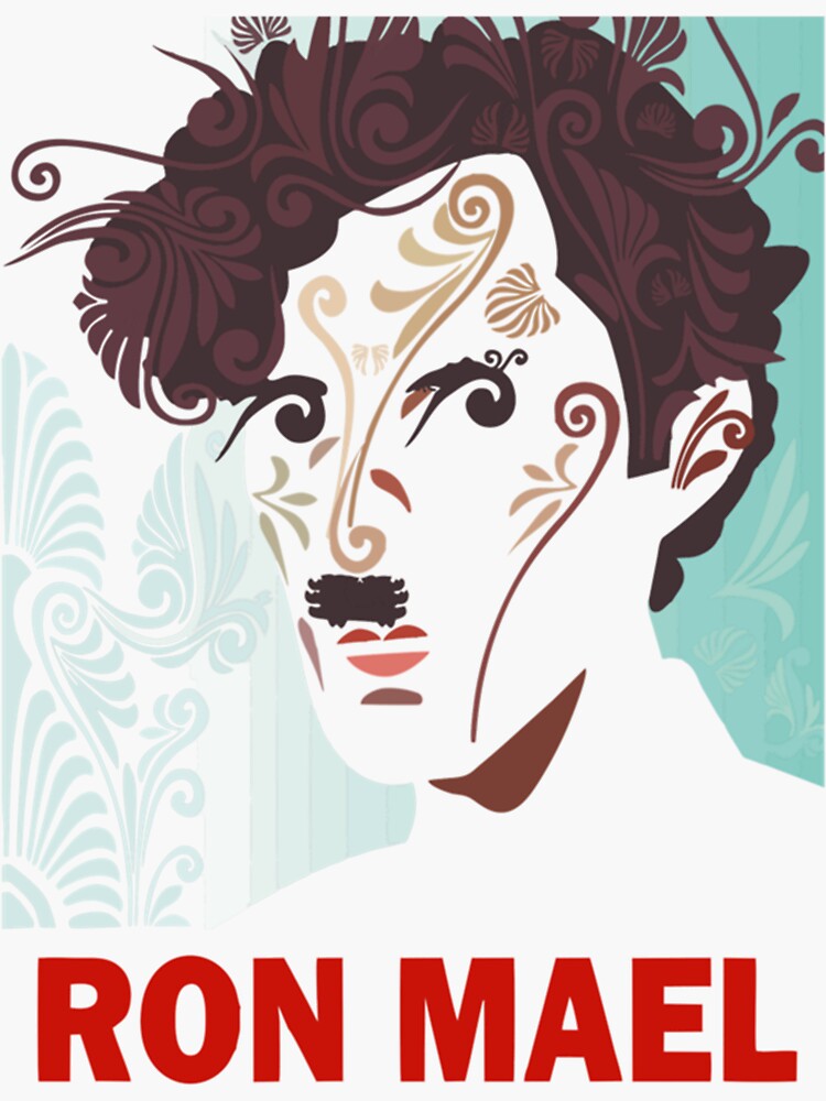 "Motif naturel RON MAEL essentiel " Sticker for Sale by John7ar | Redbubble