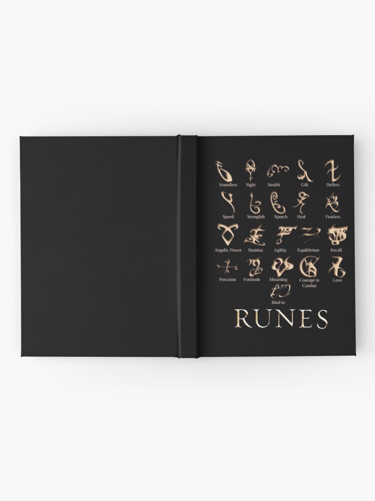 "the runes" Hardcover Journal by maxmarie9 | Redbubble