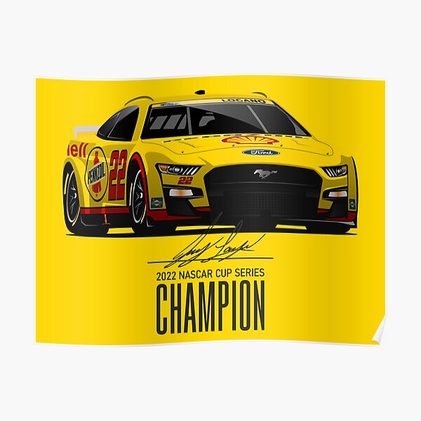 "Joey Logano 2022 Nascar Champion" Poster for Sale by Dibujoa-store ...