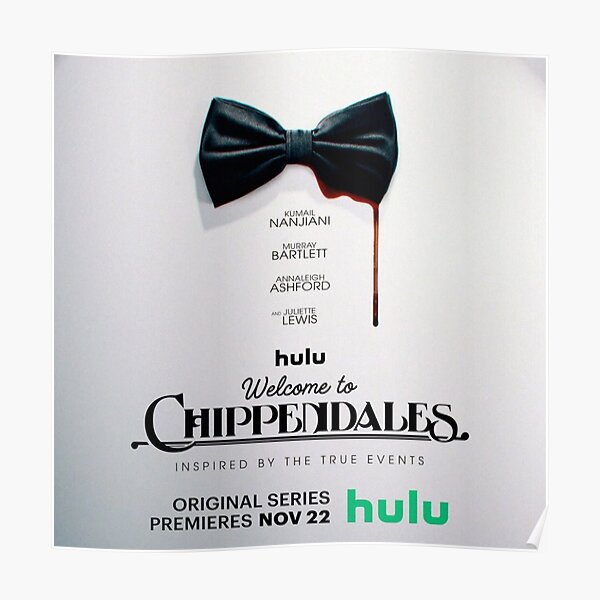 "Welcome to Chippendales" Poster for Sale by wilmertromp | Redbubble