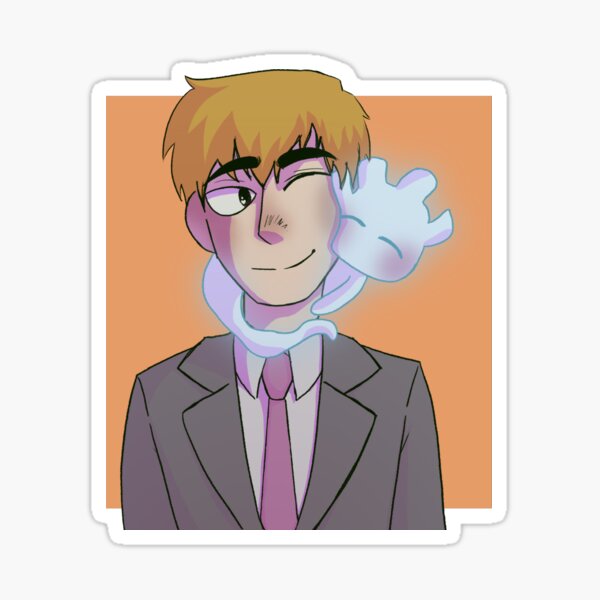 "MP100 | Spirit Mob and Reigen" Sticker for Sale by truly-morgan ...