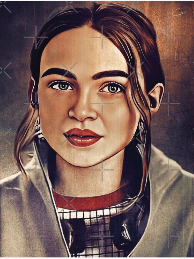 "Stranger Things Max Mayfield Potrait Illustration by Ian Mythical ...