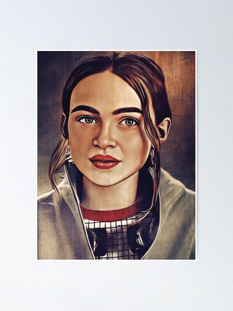 "Stranger Things Max Mayfield Potrait Illustration by Ian Mythical ...