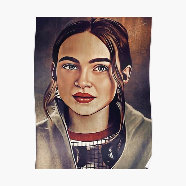 "Stranger Things Max Mayfield Potrait Illustration by Ian Mythical ...