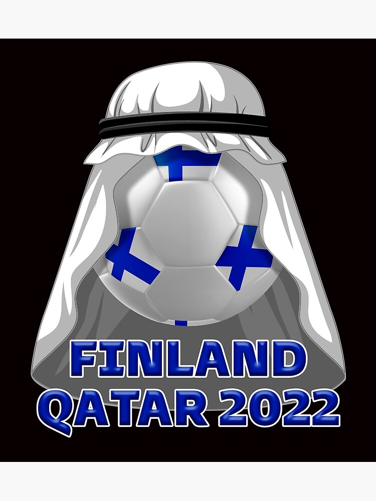 "Finland - Finland - Flag - Qatar 2022" Poster for Sale by WdiCreative ...