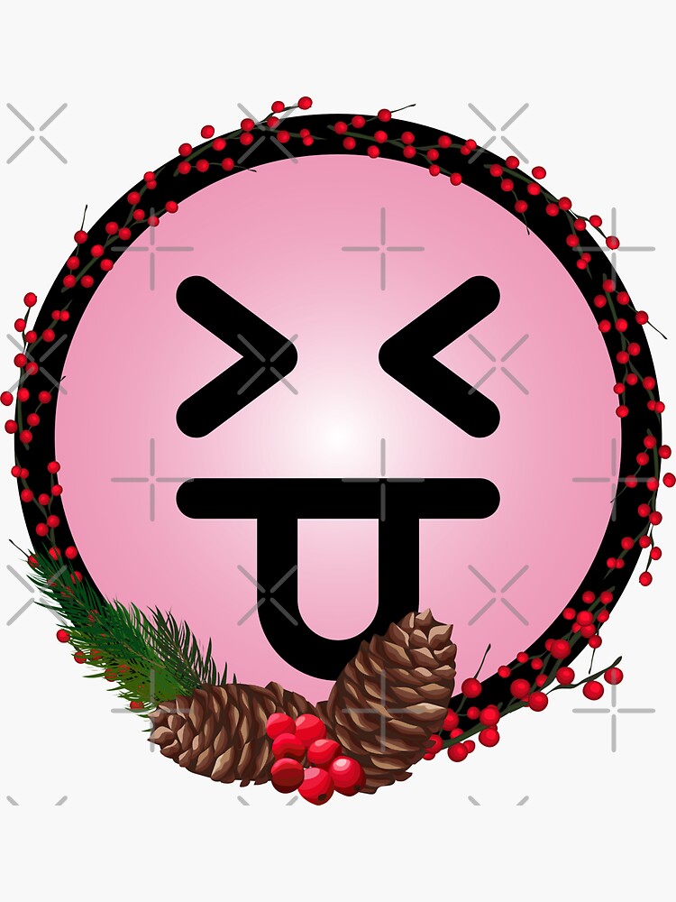 Tongue Out Emoji Sticker For Sale By Ora24 Redbubble