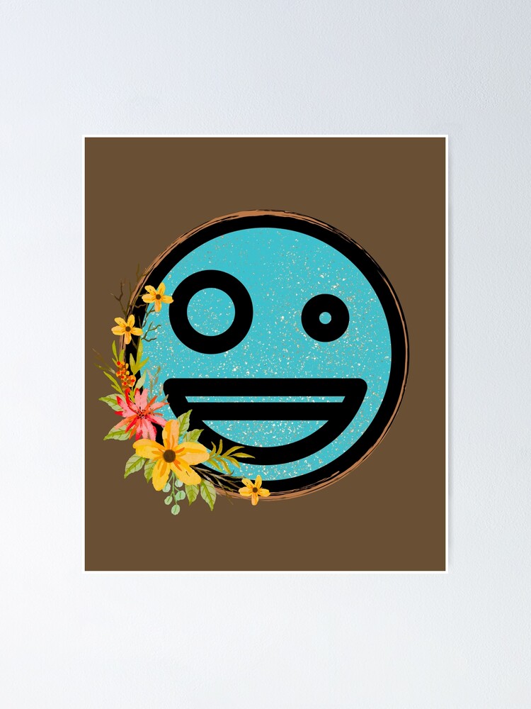 "Skeptic Emoji" Poster for Sale by Ora24 | Redbubble