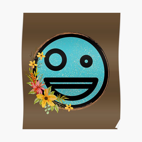 "Skeptic Emoji" Poster for Sale by Ora24 | Redbubble