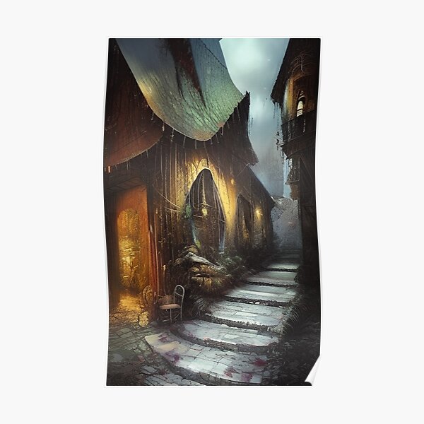 "abyss ruins" Poster for Sale by AbyssOfNothing | Redbubble